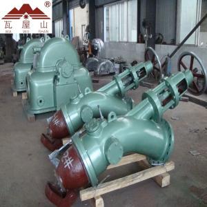 china High Water Head Horizontal Pelton Turbine 1000kw Small Flow
