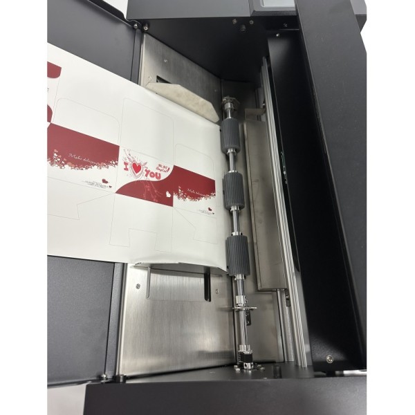 Quality STD350 Double-Head Sticker Cutting and Creasing Die Cutting Machine With CCD for sale