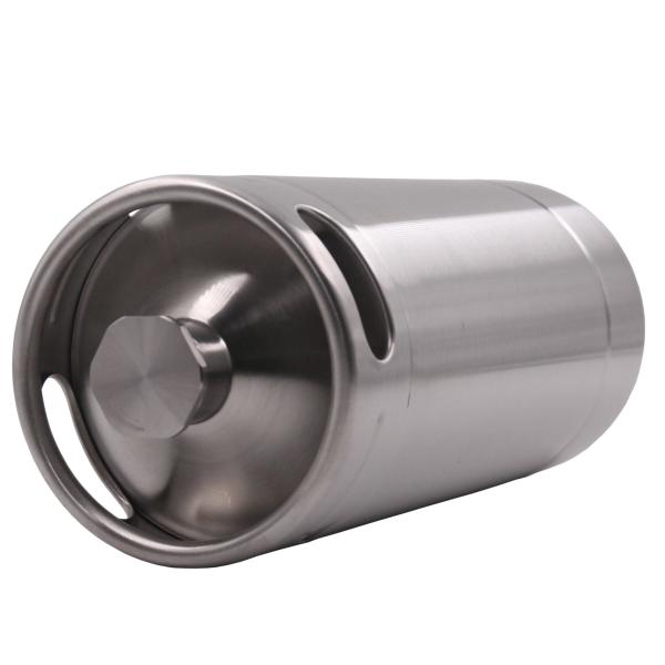 Quality 4L Small Stainless Mini Keg Single Wall Customized Logo for sale