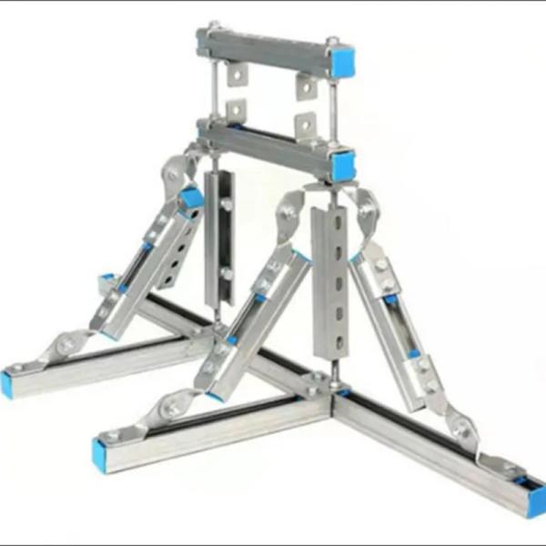 Quality Galvanized Finish Seismic Bracket Securing Earthquake Brackets for sale