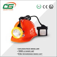 Quality High Brightness 15000 Lux Kl5lm Mining Cap Lamps Under Ground With Cable for sale