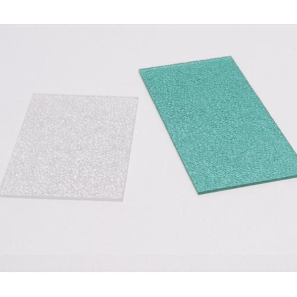 Quality Green Bronze Polycarbonate Frosted Sheet Light Weight PC Solid Sheet For Indoor for sale