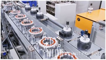6- automatic washing machine motor production line