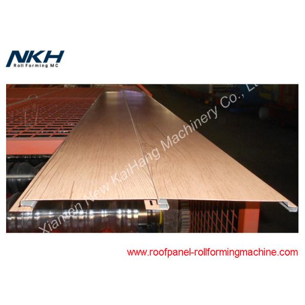 Quality Pre Painted Color Ceiling Roll Forming Machine With Punching Tooling for sale