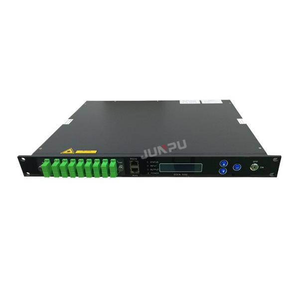 Quality 1550nm Catv 1U 16 Ports EDFA Optical Amplifier 19dBm 220V SC APC Connector for sale