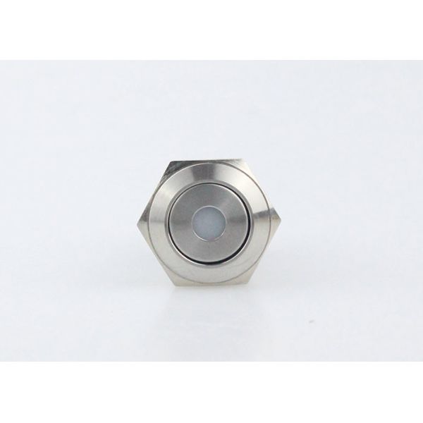 Quality 16mm Metal Illuminated Push Button Reset Switch Panel Mount 110V 220V Dot Type for sale