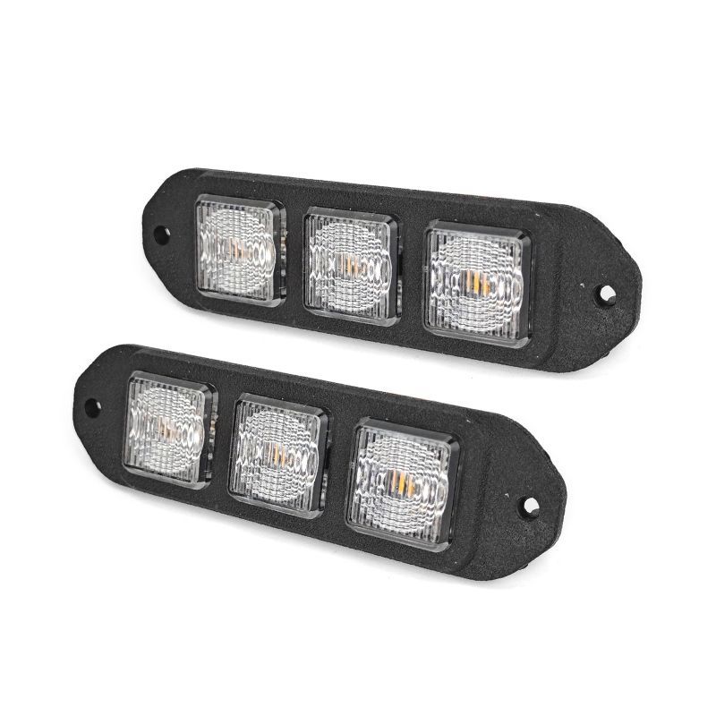 9W Amber Flexible LED Flash Penetration Light Strobe Light Bar Forklift Warning Light