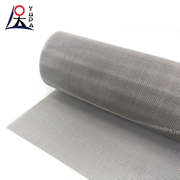 Quality 304/316 Stainless Steel Wire Mesh Plain Woven Screen Metal Filter Net 1-3200mesh for sale