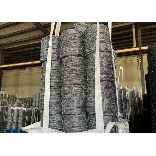 Quality Standard Galvanized Reverse Twist Security Barbed Wire Factory Direct for sale