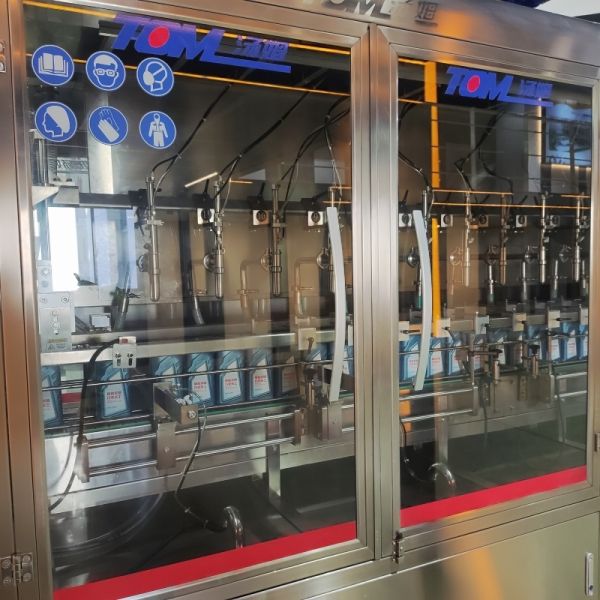 Quality 1-5L Coating Filling Line 1000-5000BPH 1000ml-5000ml for sale
