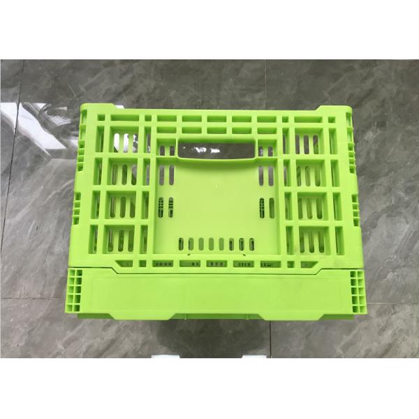 Quality Food Grade Fruit And Vegetable Plastic Crates Virgin PP 300mm Height for sale