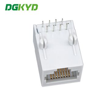 Quality DGKYD111B002IWC4D single port RJ45 connector, 100Mbps, integrated filtering, for sale