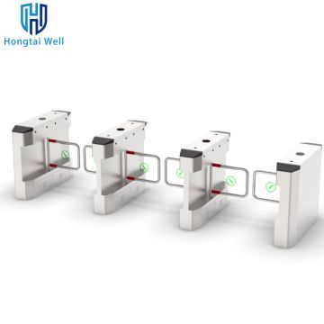 Quality Automatic Pedestrian Barrier Entry Security Control Face Recognition Turnstile for sale