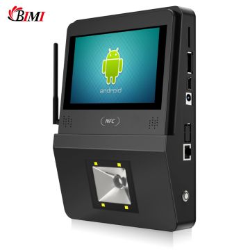Quality Supermarket Shop Information Terminal with Android POS and Built-in Barcode for sale