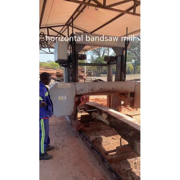 Quality MJ1000E 1000mm Wood Portable Sawmill Horizontal Bandsaw Mill for sale