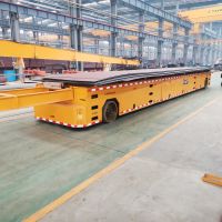Quality Heavy 80T Transport Platform Lithium Battery Transfer Cart for sale