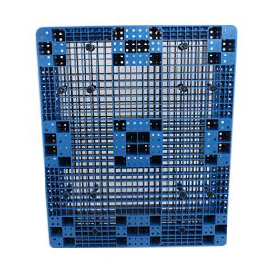 Quality HDPE Perforated Nestable Plastic Pallets Blue 6 Ton Static Load for sale