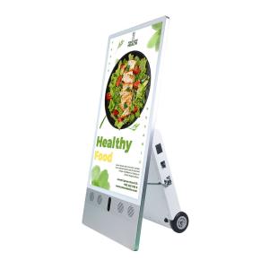Quality VETO Outdoor Portable 43 Inch Smart TV Waterproof LCD Advertising Digital Poster for sale