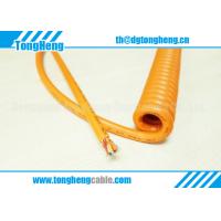 China Good Recall Car Interconnection TPE Insulated Spiral Cable factory