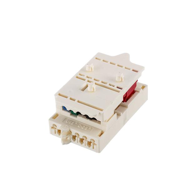 Quality Plastic Clip Type White Led Light Connectors 20mm Width LBK-07 400V for sale