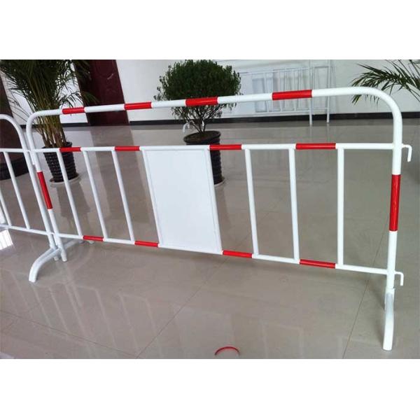 Quality Wide 2500m Metal Crowd Control Barriers Retractable Pedestrian Barriers for sale
