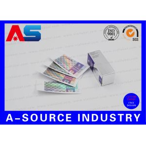 Quality Hologram Adhesive Stickers Label And Box With Custom New Company Name Suitable for sale