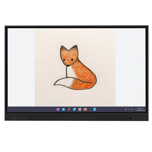 Quality 75 inch All in one Interactive whiteboard Smart boards for School Office for sale