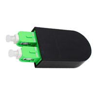 Quality SC APC MPO MTP Loopback PVC OFNR Single Mode Duplex Fiber Loop Back for sale