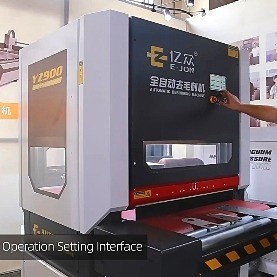 Quality YZ1000SS All IN ONE Belt Brush Grinding Deburring Finishing Machine for sale