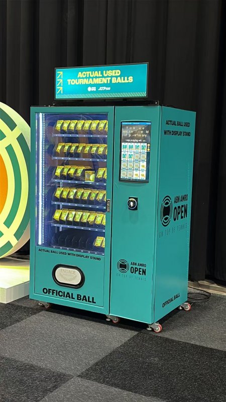 Quality Smart Tennis Ball Vending Machine with LED Screen & Touch Display Suitable for for sale