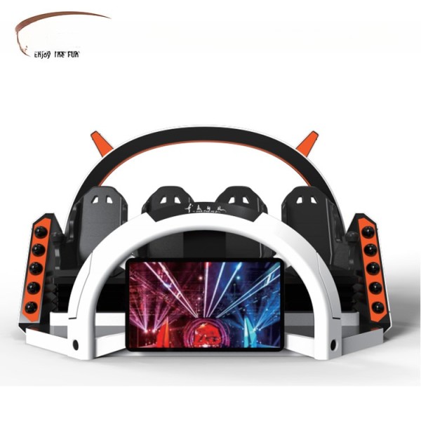 Quality 4 Players 9d Virtual Reality Cinema Equipment 9d Vr Panda Adventure Cinema for sale
