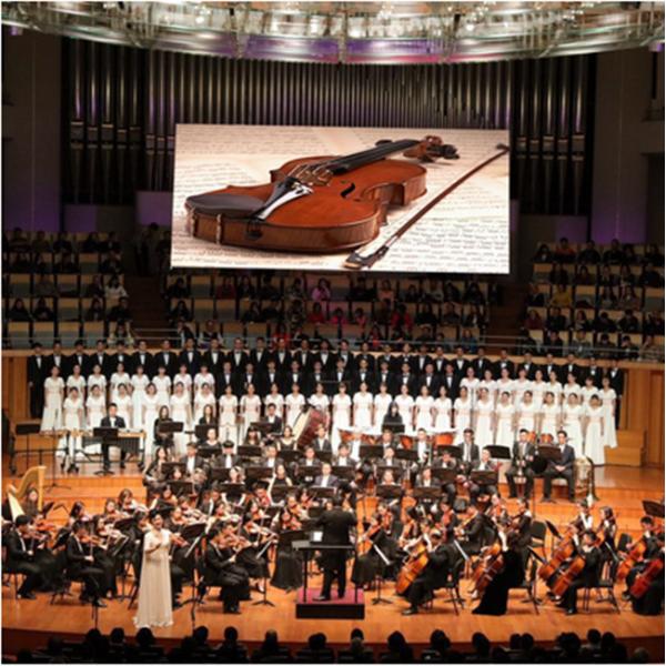 Quality SMD2020 Led Stage Curtain Screen P4.81 900CD/M2 For Wedding Church for sale
