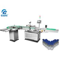 Quality Lyophilized Powder Bottle Labeling Machine 20-90mm Cosmetic Glass Vial Labeling Machine for sale