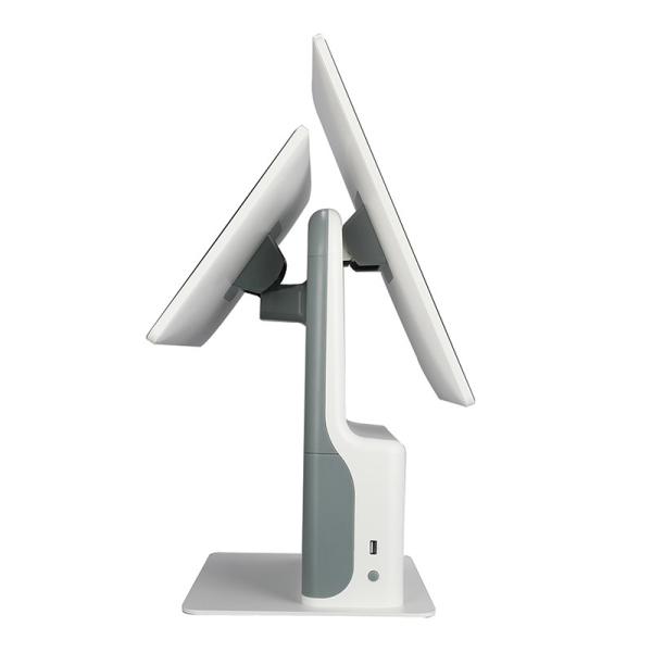 Quality Mini Dual Touch Screen Self Service Ordering Machine Ticket POS Kiosk for sale