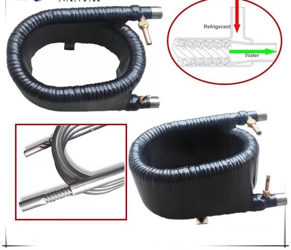 Quality Customized Titanium Condenser / Heat Exchanger Coil Tube For Cooling The for sale