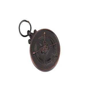 Quality Craft Casting Personalized Army Pendants Charms Engraved Antique Sheriff Badge for sale