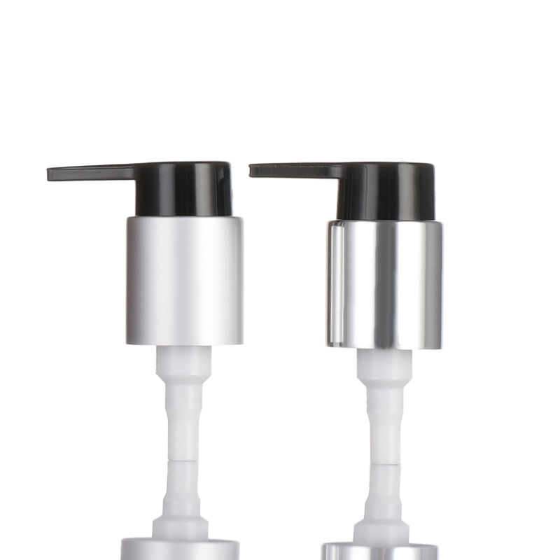 Customized Left Right Locked Cream Pump with Aluminum