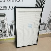 Quality Double Glazed Insulated Louver Blades Swing Sash Window Seal With Inner Blind for sale