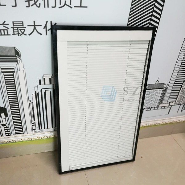 Quality Double Glazed Insulated Louver Blades Swing Sash Window Seal With Inner Blind Accessories Between Glass for sale