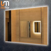 Quality Backlit Wall Mounted Vanity Mirror Dimmable Lighting Moisture Resistance for sale