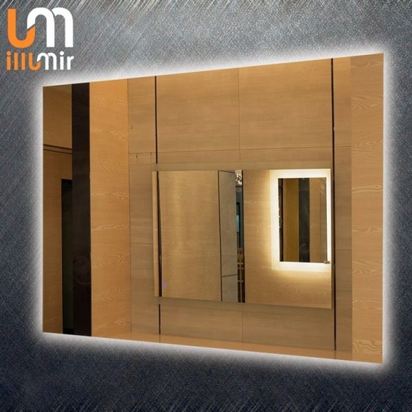 Quality Backlit Wall Mounted Vanity Mirror Dimmable Lighting Moisture Resistance for sale