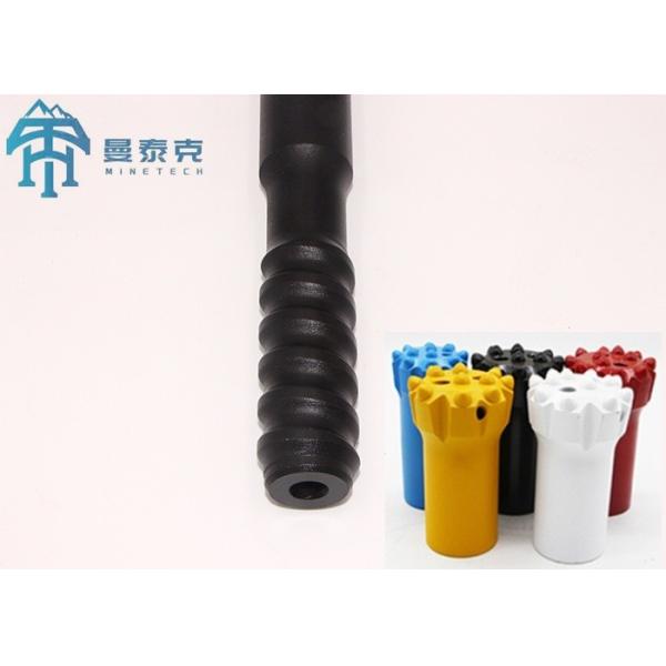 Quality Hexagonal Thread Drill Rod 25mm Carbon Steel Quenching Tempering for sale