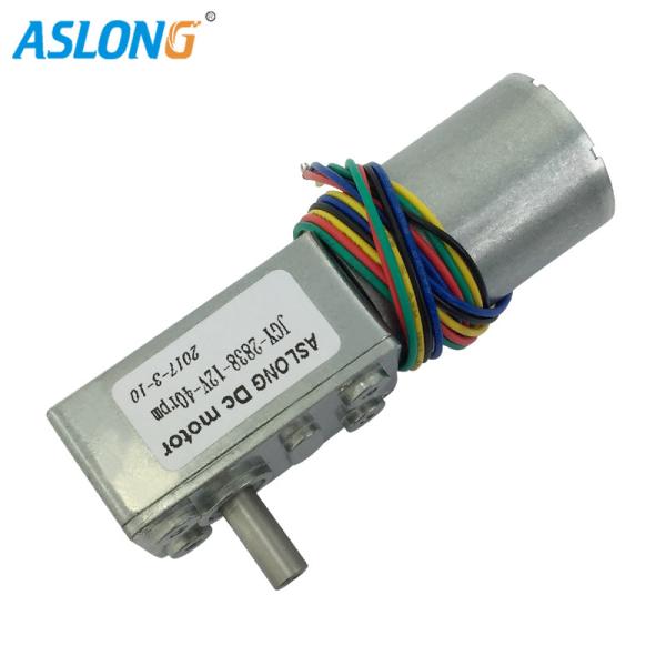 Quality 2838 Brushless DC Worm Gear Motors 12V High Torque With Hall Sensor for sale