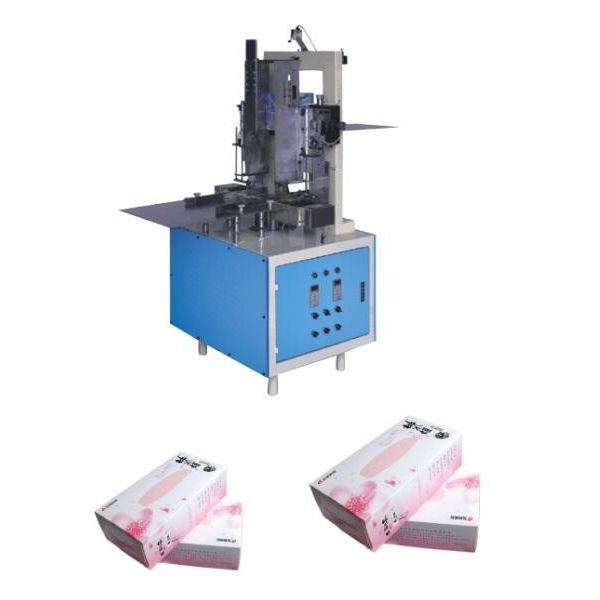 Quality High Speed Automatic Box Packing Machine , Paper Packaging Box Making Machine for sale