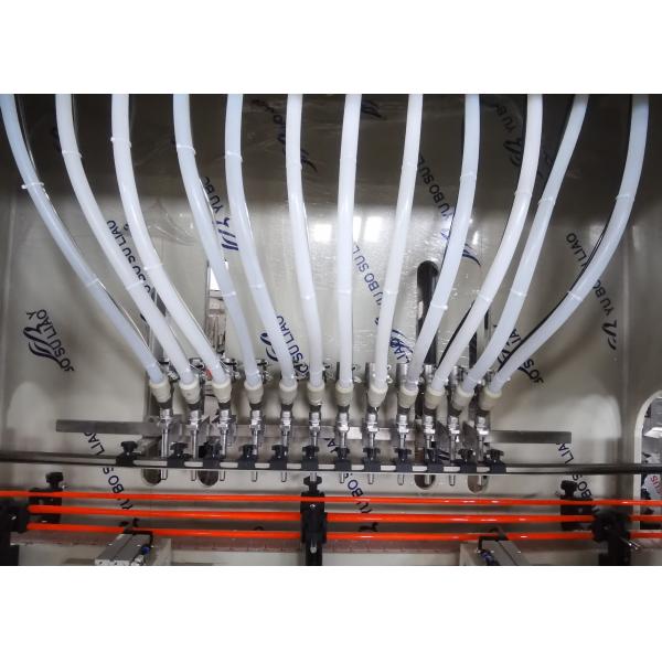 Quality Round Bottle 2000mm Corrosive Liquid Filling Machine 1500ml Water Bottling Machine for sale