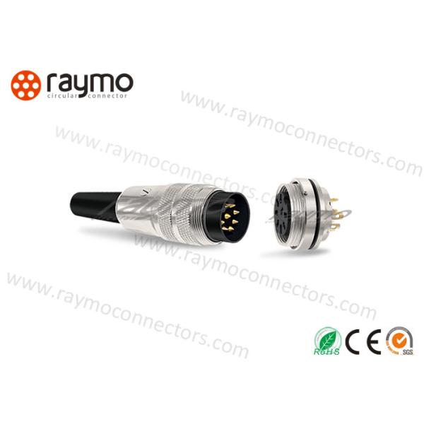 Quality Metal Plastic Coaxial Power Connector Compact Design Tested According Industry Standard for sale