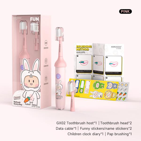 Quality Kids Electric Toothbrush with 2 Min Smart Timer, IPX7 Waterproof for sale
