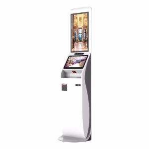 Quality Windows 10 Self Service Kiosk with Motorized Card Dispenser and Bluetooth for sale