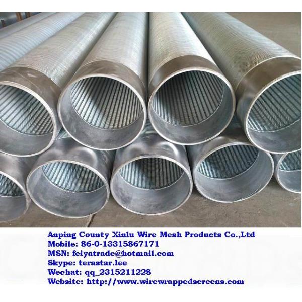 Quality JOHNSON WIRE SCREEN / WEDGE WIRE JOHNSON SCREENS / V WIRE JOHNSON WELL SCREENS / WIRE WRAPPED WELL SCREENS for sale