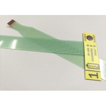 Quality Flexible PC / PET LED Membrane Switch Tactile Matel Dome with Long Tail for sale